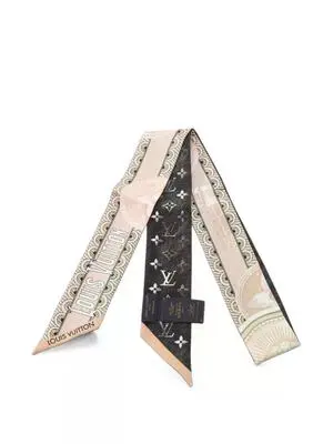 LOUIS VUITTON Bb Malle Merveilleuse Bandeau Scarf - Neutrals