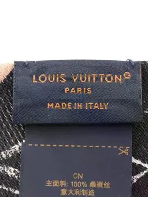 LOUIS VUITTON Bb Malle Merveilleuse Bandeau Scarf