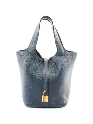 Hermès 2023 Pm Picotin Lock Handbag - Blue