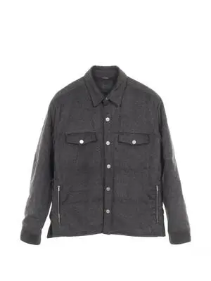 Hermès 2010s Padded Shirt Jacket