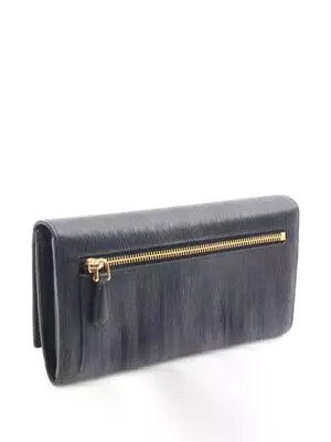 Prada 2010s Vitello Move Bi-fold Wallet