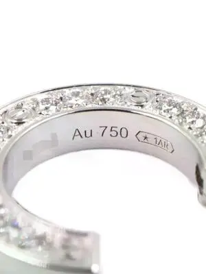Cartier 2010s Love Pierce Diamond Earrings