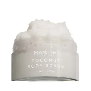 MANJERI SKINCARE Coconut Bliss Body Scrub - White
