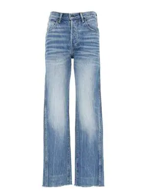 TOM FORD Straight Leg 'melanie' Jeans - Blue