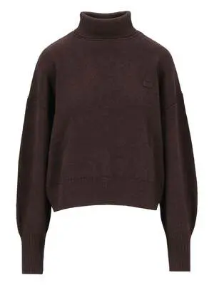 Isabel Marant Étoile Marant Nasha-gz Turtleneck Sweater - Brown
