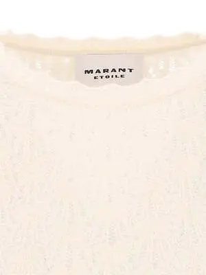 Isabel Marant Étoile Marant Obeline-gb Open-work Crewneck Sweater