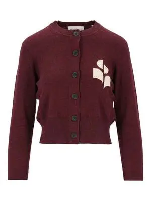 Isabel Marant Étoile Marant Newton Cropped Cardigan - Multicolor