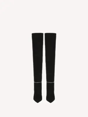 GIANVITO ROSSI Mayfair Crystal Boot