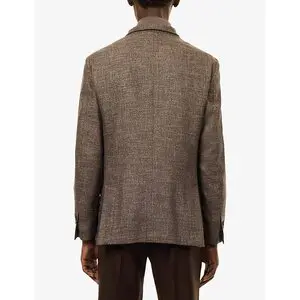 Corneliani Removable-neck Trim Wool Blazer