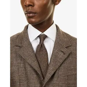 Corneliani Removable-neck Trim Wool Blazer
