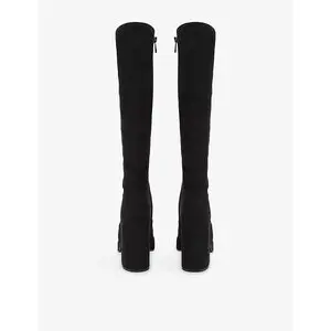 Steve Madden Twain Faux-suede Platform Knee-high Boots