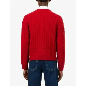 TOTEME Cable-knit Wool Cardigan