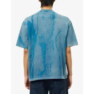 Stone Island Bark Print Cotton T-shirt