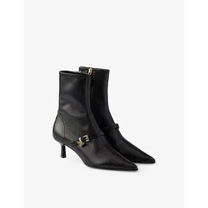 Prada Stretch Nappa Leather Heeled Boots