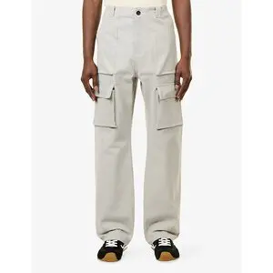 Loewe Front Pocket Cotton Cargo Trousers