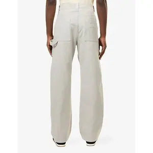 Loewe Front Pocket Cotton Cargo Trousers