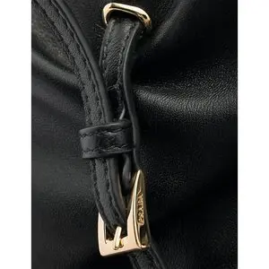 Prada Dada Large Leather Tote Bag - Black