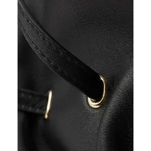 Prada Dada Large Leather Tote Bag - Black