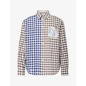 Loewe Check-pattern Cotton And Wool Flannel Shirt - Multicolor
