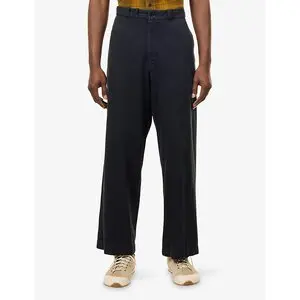 A.PRESSE Vintage Type 4 Cotton Chino Trousers - Black