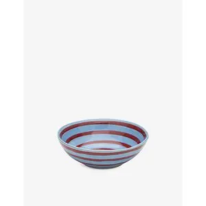 ANNA + NINA Alfie Stripe Stoneware Bowl - Multi
