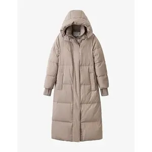 THE WHITE COMPANY Longline Down-filled Puffer Coat - Rye