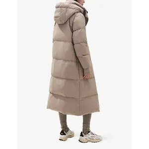 THE WHITE COMPANY Longline Down-filled Puffer Coat