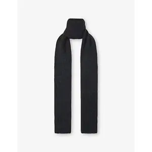 THE ROW Nimes Cashmere Scarf - Charcoal