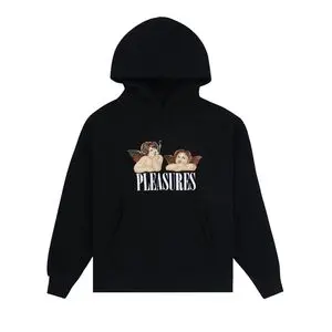 PLEASURES Dynamic Hoodie - Black