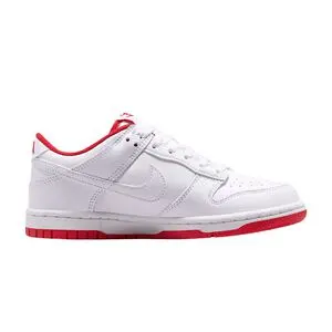Nike Dunk Low Gs University Red - White