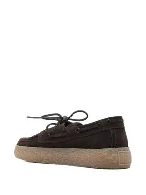 KENNEL&SCHMENGER Pit Fringe-detail Lace-up Shoes - Brown