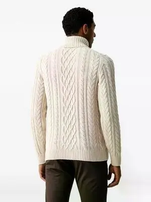 JOOP! Cable-knit Roll-neck Sweater