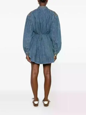 Aje Viva Denim Mini Dress