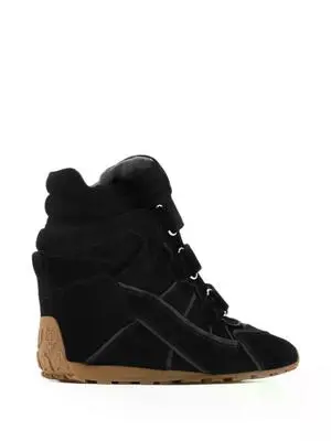 NAKED WOLFE Element Touch-strap Wedge Sneakers