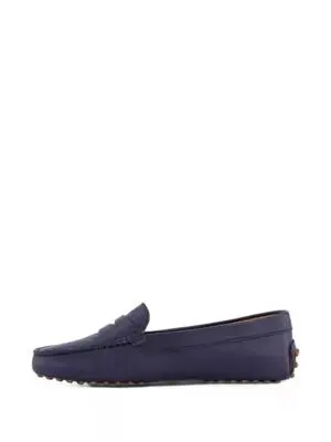 ATELIER VERDI Grained Leather Loafers