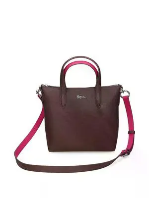 Lacoste Logo-plaque Tote Bag - Red