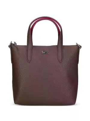 Lacoste Logo-plaque Tote Bag - Red