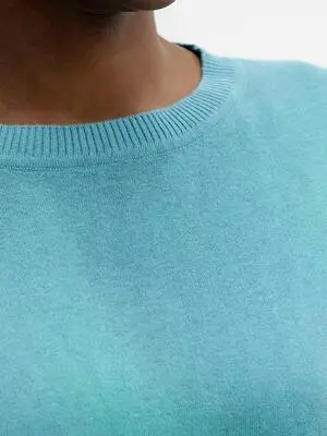 BENETTON Crew-neck Sweater - Blue