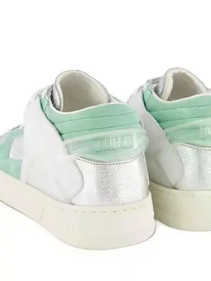 RUN OF Mid Metal Sneakers