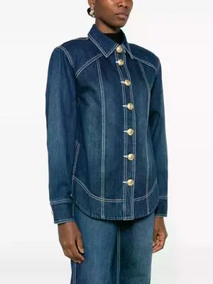 Aje Rylee Denim Overshirt