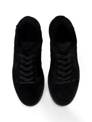 NUBIKK Basket Court Fur Sneakers - Black