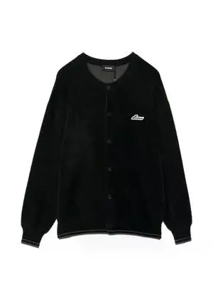 We11Done Logo-patch Cardigan