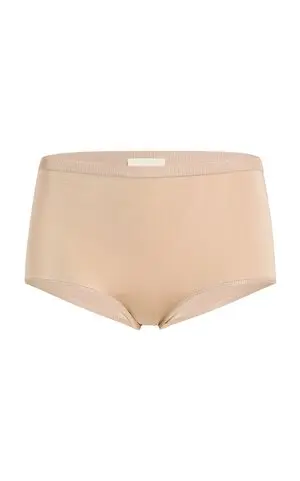 Khaite Geri Mid-rise Mini Shorts - Neutral