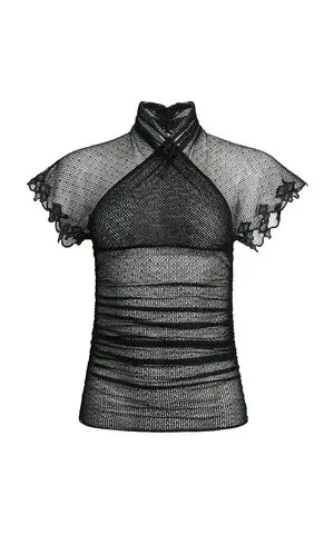 Khaite Rauni Mock-neck Top
