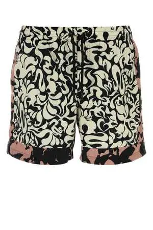 Dries Van Noten Nylon Phibbs Swim Shorts - Printed