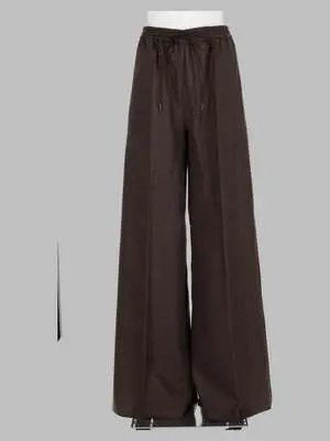 Max Mara Italian Virgin Wool Trousers - Grey