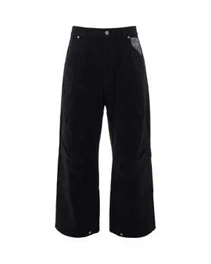 PDF Wide-leg Denim Jeans