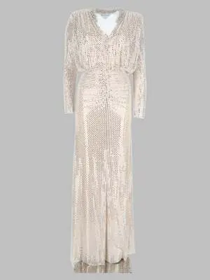 SELF-PORTRAIT Inspired Lace Mini Dress - Ivory