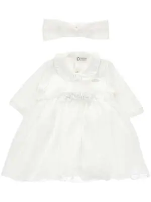 Monnalisa Mini Dress - Ivory