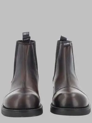 MAISON MARGIELA Statement Ankle Boots - Brown